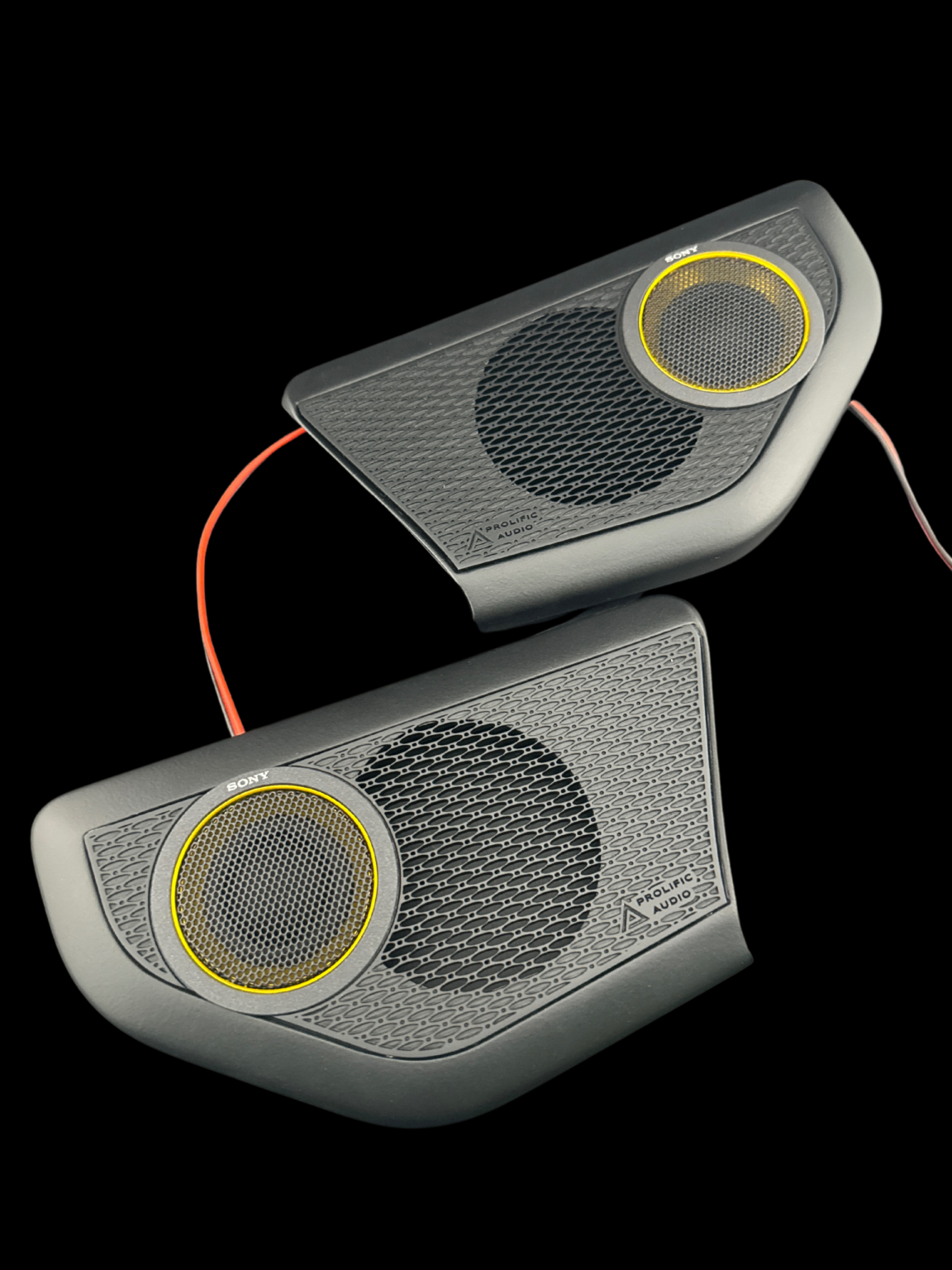 Jeep JL Front 3 way component system with Tweeter pods – Prolific Audio